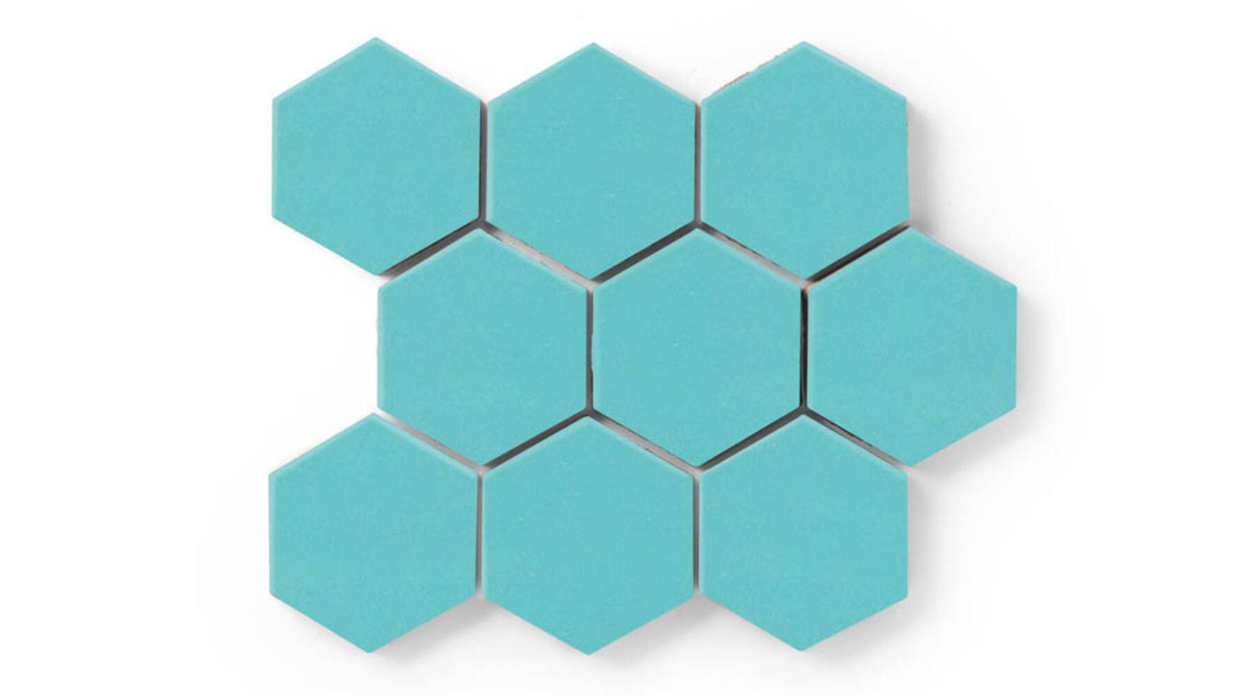Tile - Hexagon (4") | Turquoise | Tile | Fireclay Tile