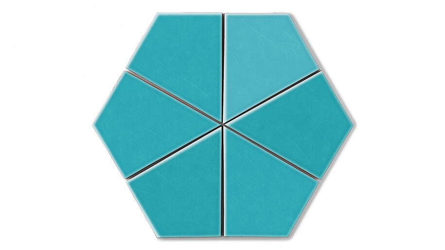 Tile - Specialty Field - Hexite | Tiki Blue | Tile | Fireclay Tile
