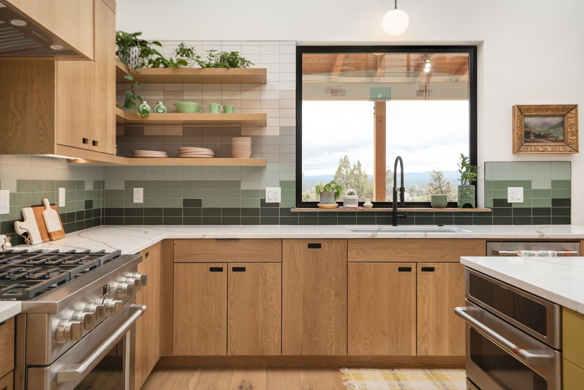 Modern Nature-Inspired Kitchen Backsplash | Fireclay Tile