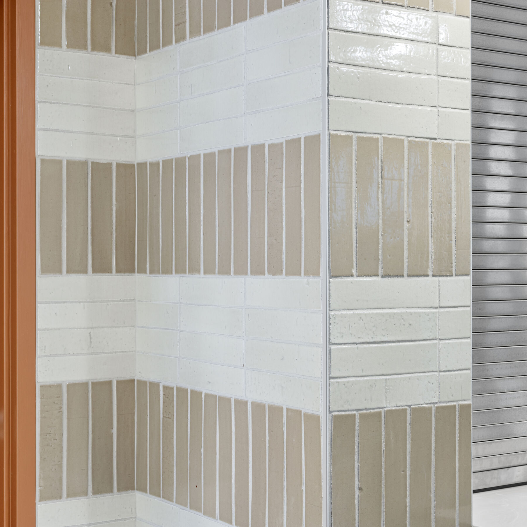 Detroit Achievement Academy: Servery Wall in Elk &… | Fireclay Tile