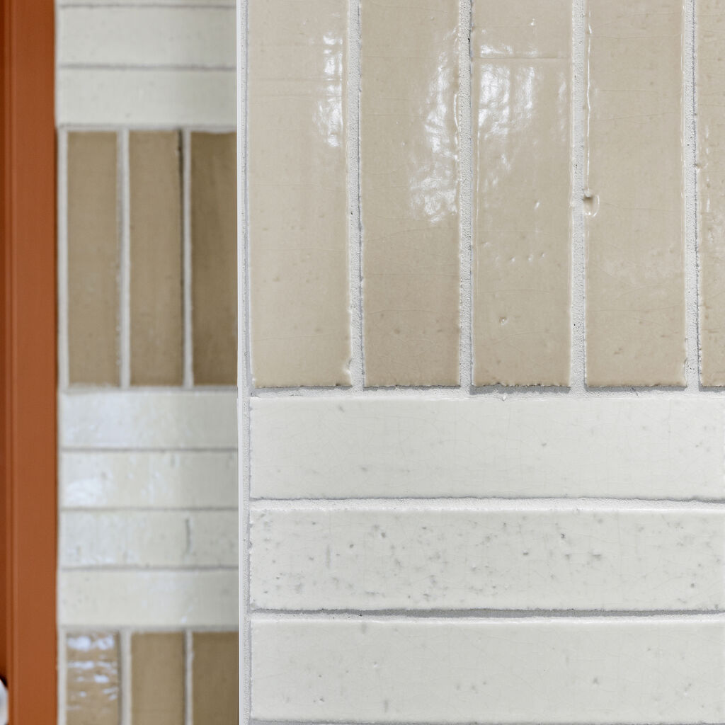 Detroit Achievement Academy: Servery Wall in Elk &… | Fireclay Tile