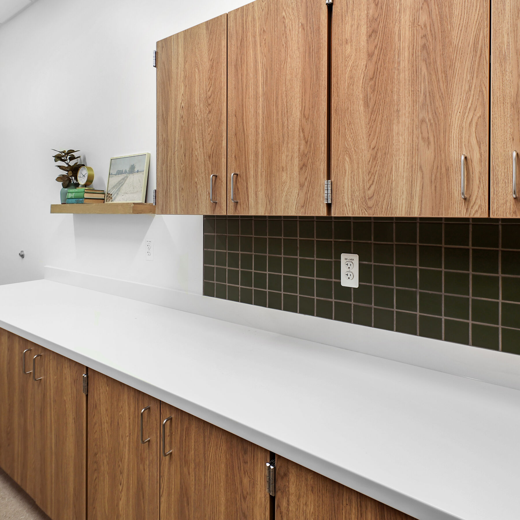 Detroit Achievement Academy: 3x3 Hunter Green… | Fireclay Tile