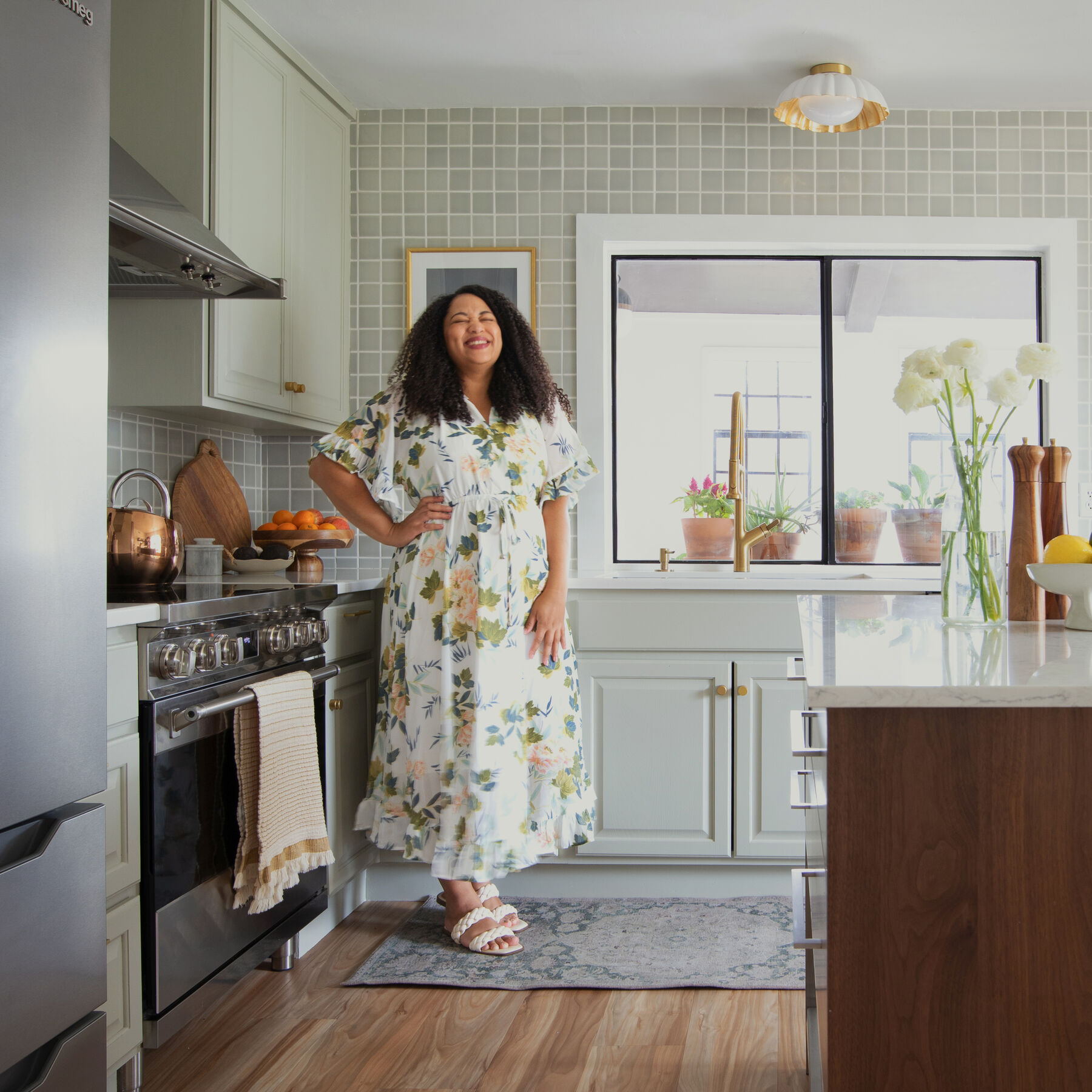 Amanda Walker: 3x3 Manzanita Kitchen | Fireclay Tile