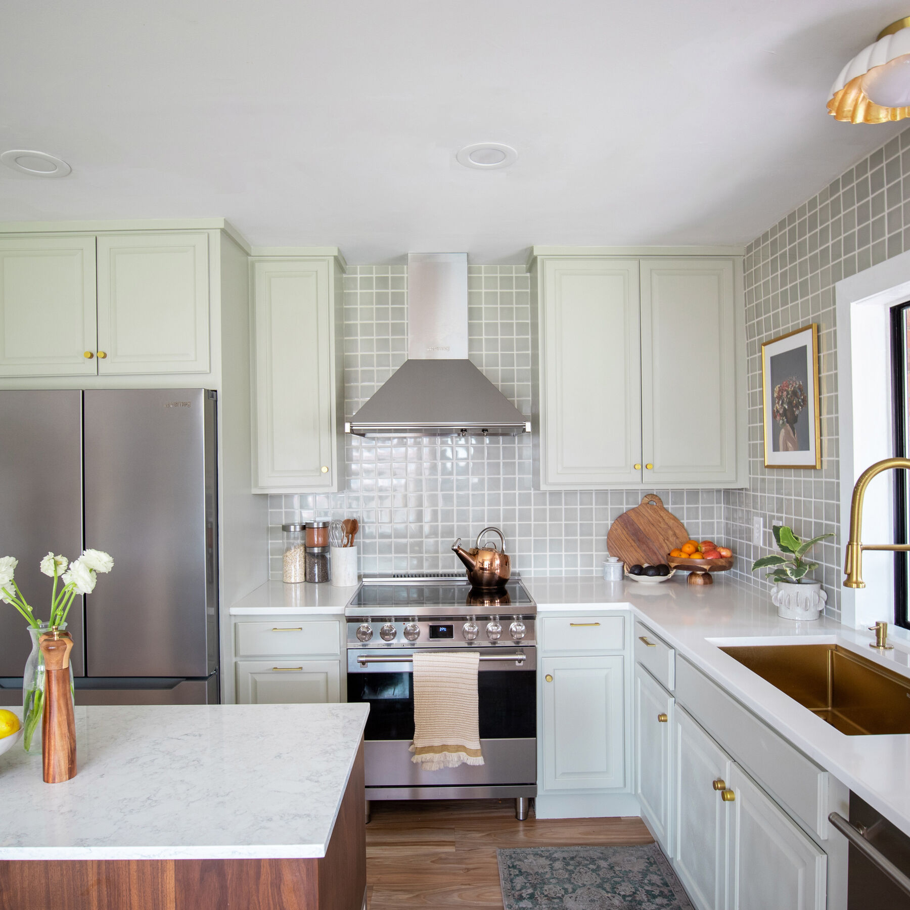 Amanda Walker: 3x3 Manzanita Kitchen | Fireclay Tile