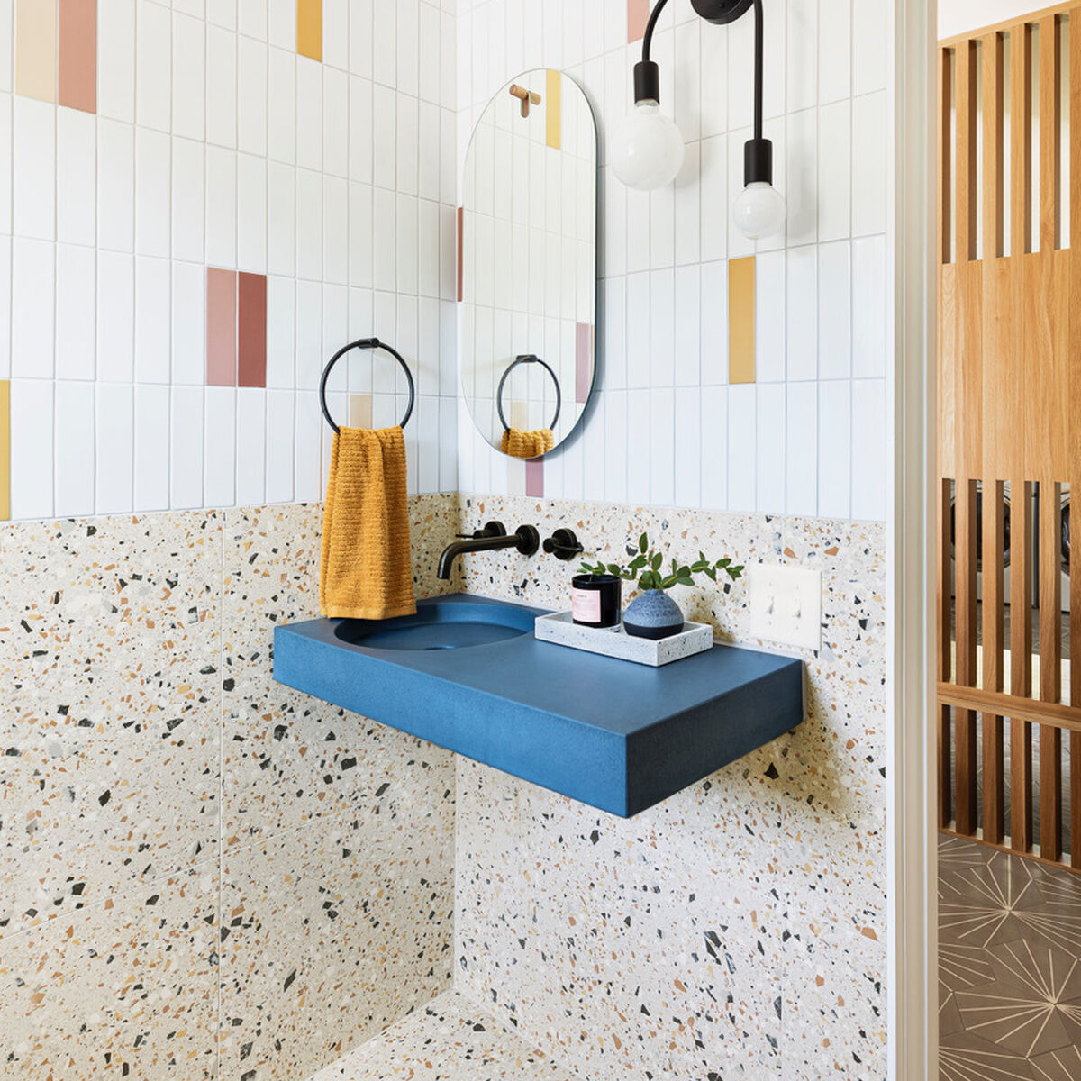 Mandy Riggar: Confetti Bathroom Tile | Fireclay Tile