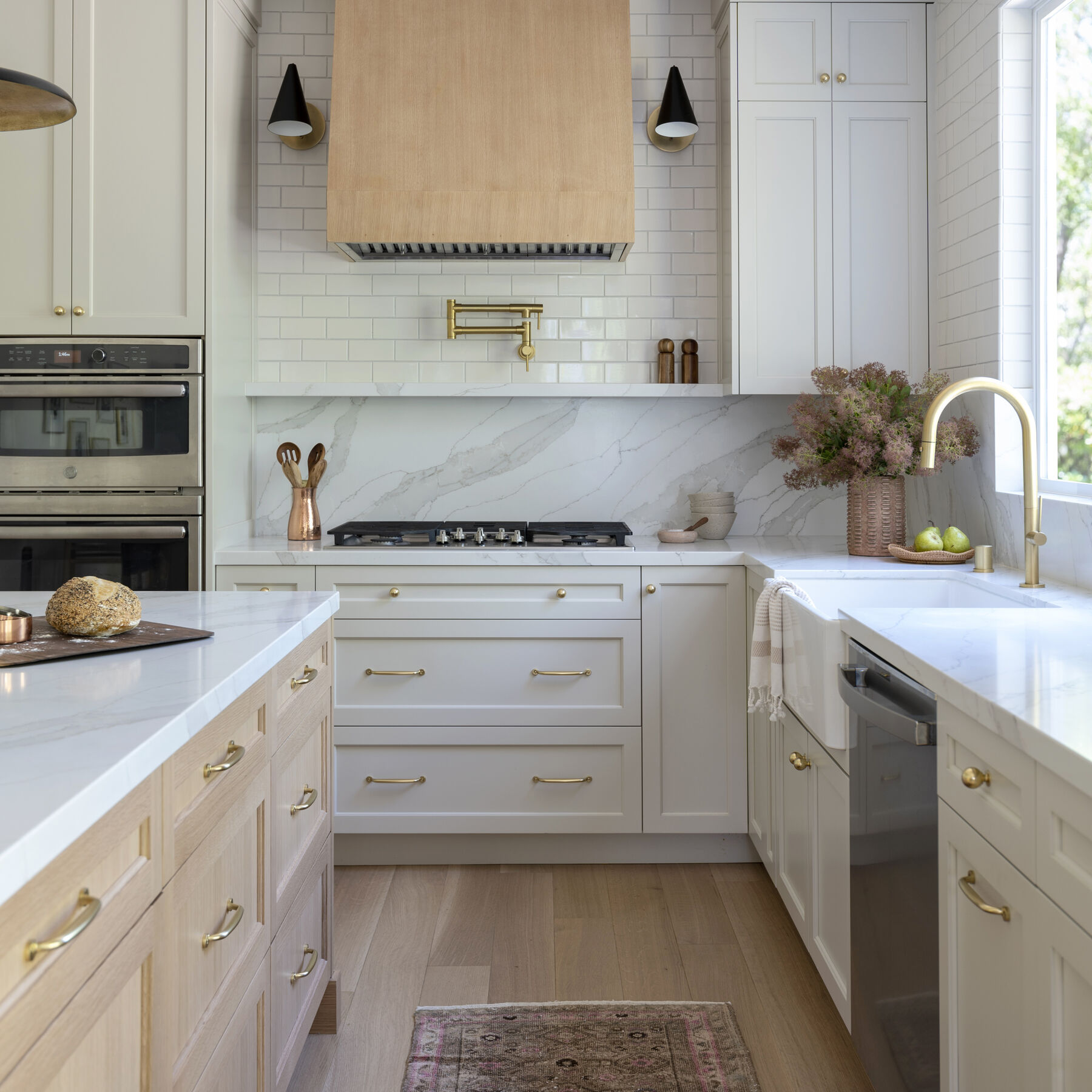 Luxe Neutral Kitchen Backsplash | Fireclay Tile