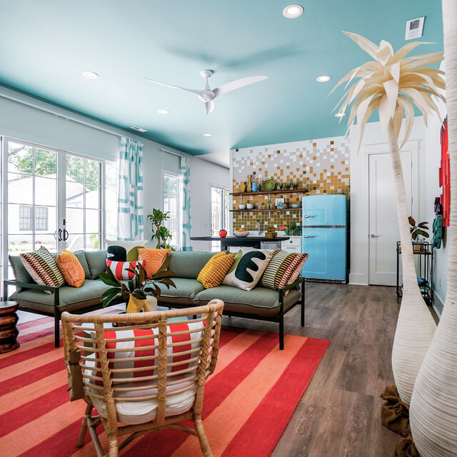 Artfully Designed: Colorful 3x3 Mosaic Backsplash | Fireclay Tile