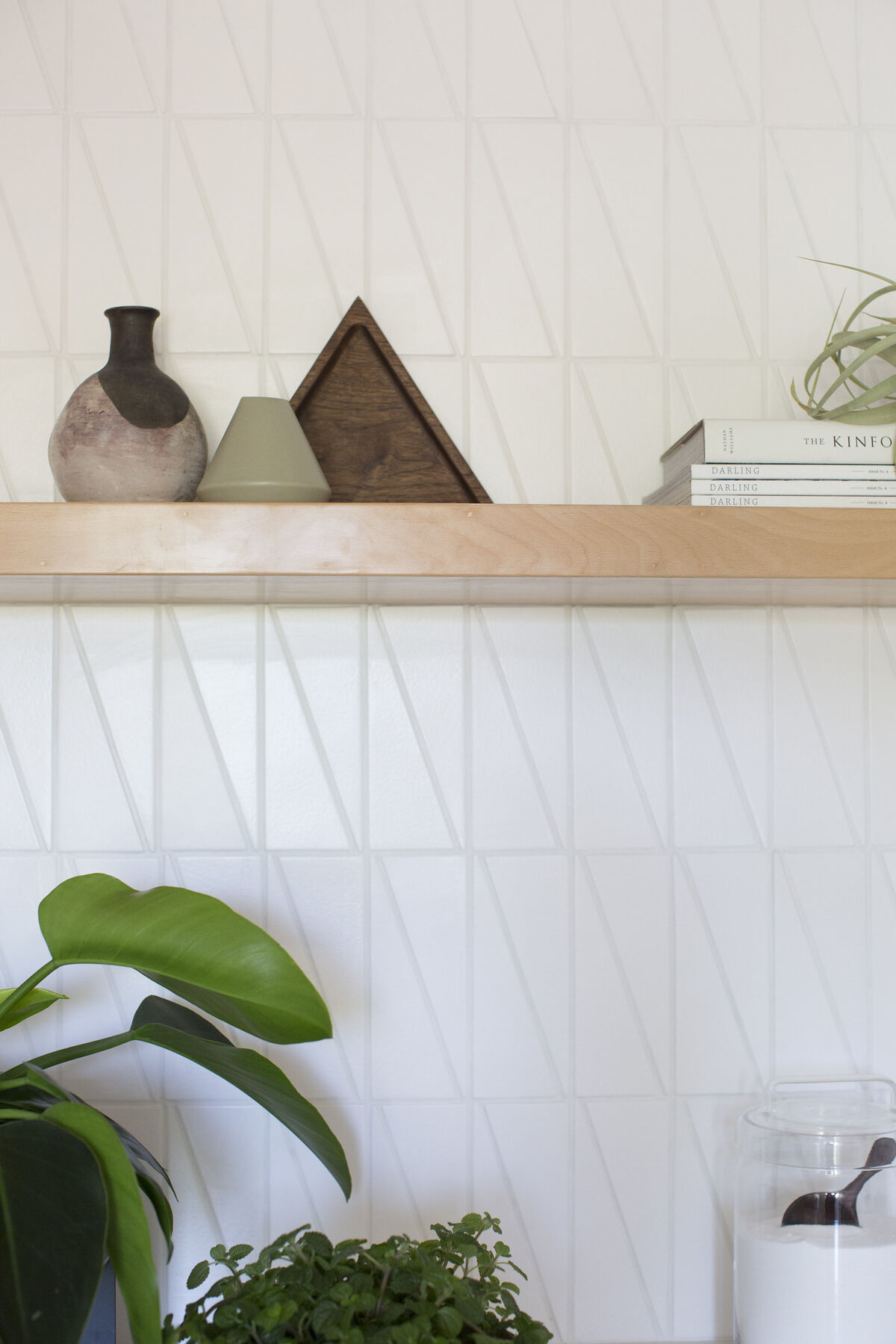 Turlock Showhouse: Scalene Triangle Laundry Room | Fireclay Tile