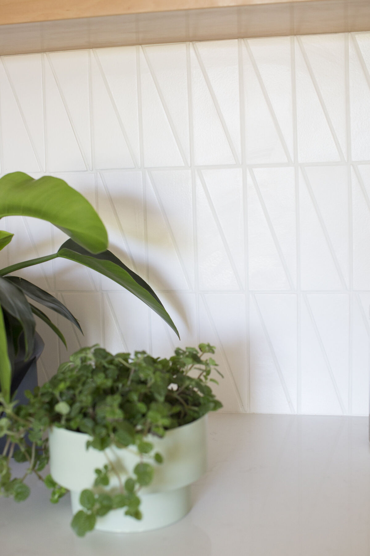 Turlock Showhouse: Scalene Triangle Laundry Room | Fireclay Tile