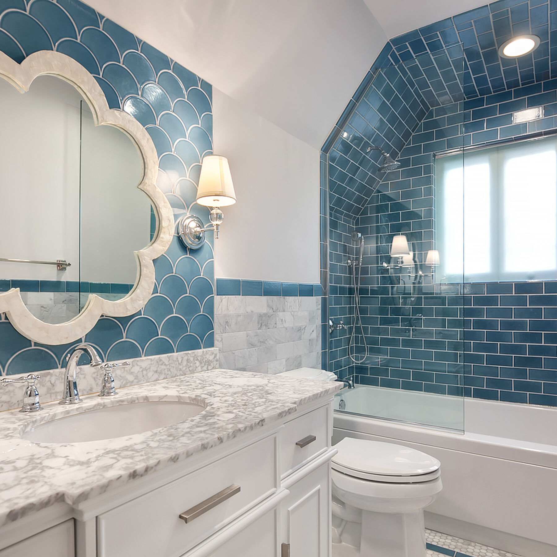 Blue Bathroom Tile | Fireclay Tile