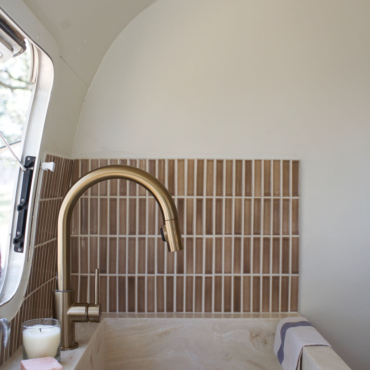 Project Spotlight: Airstream Isla Kitchen | Fireclay Tile