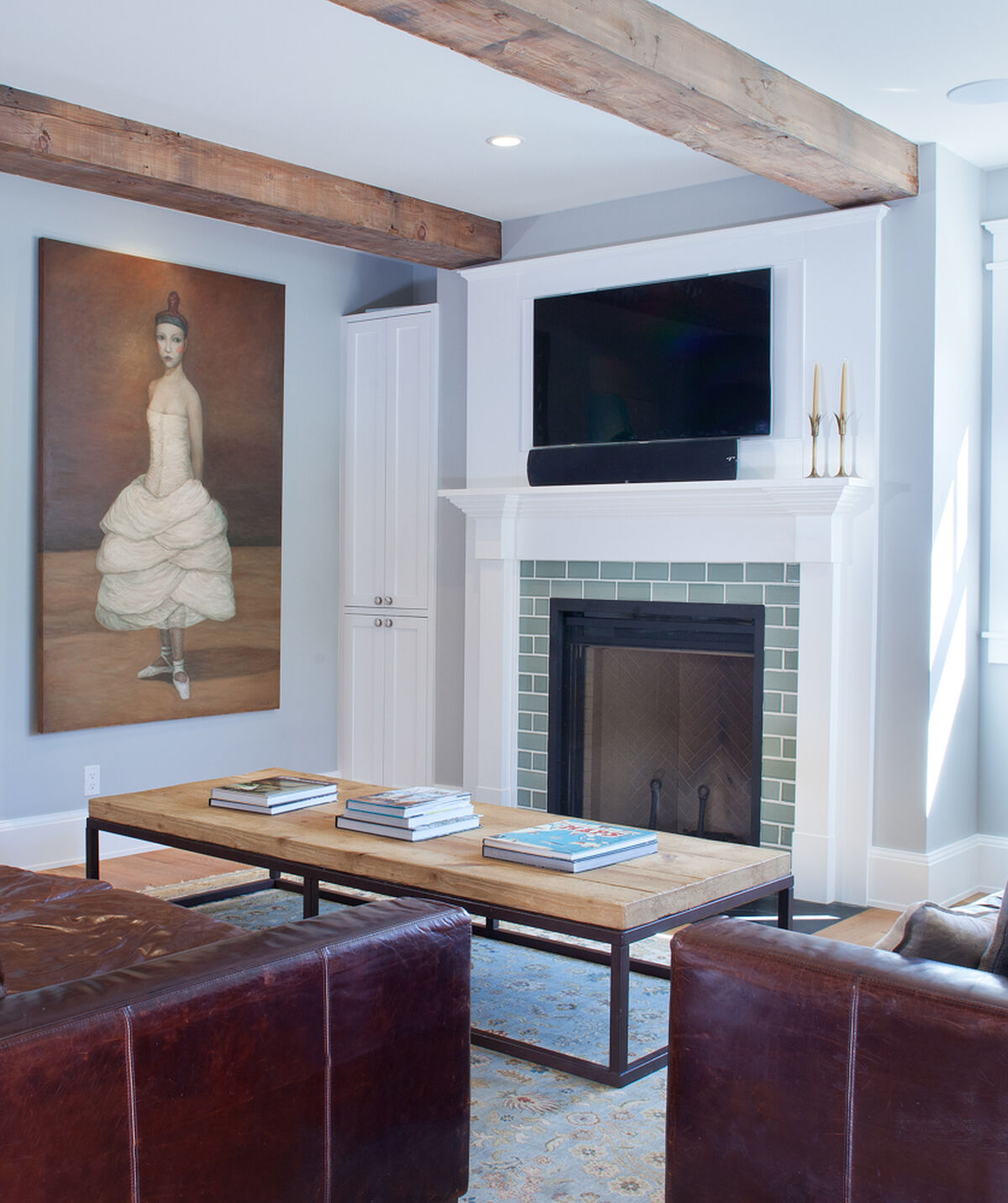 Rustic Chic Fireplace | Fireclay Tile