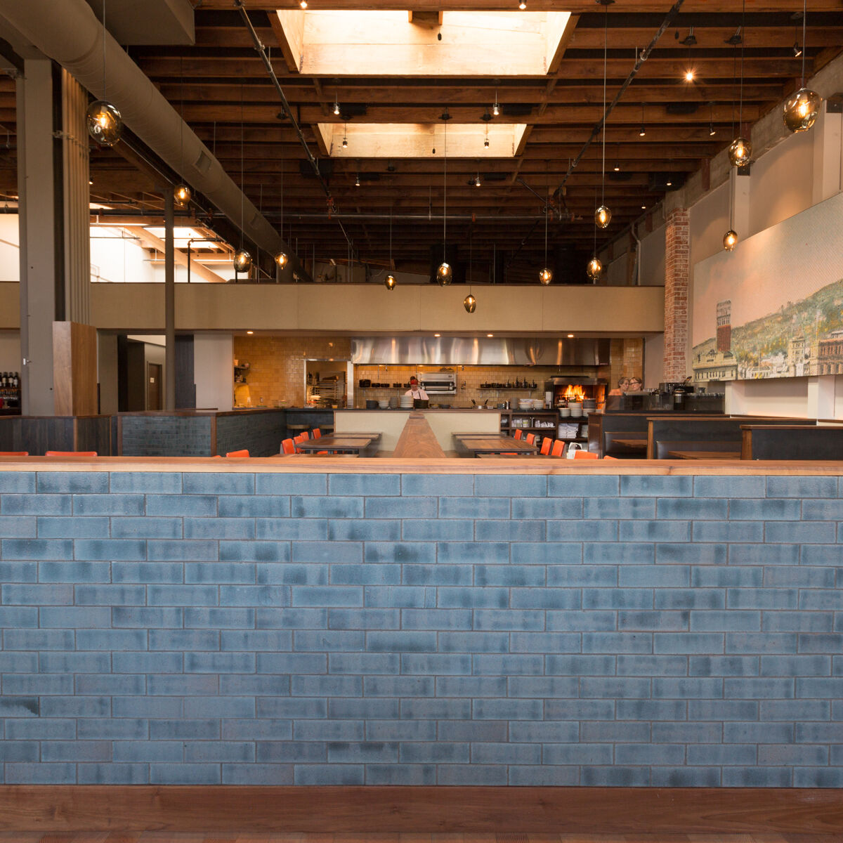 The Advocate Restaurant's Custom Creation | Fireclay Tile
