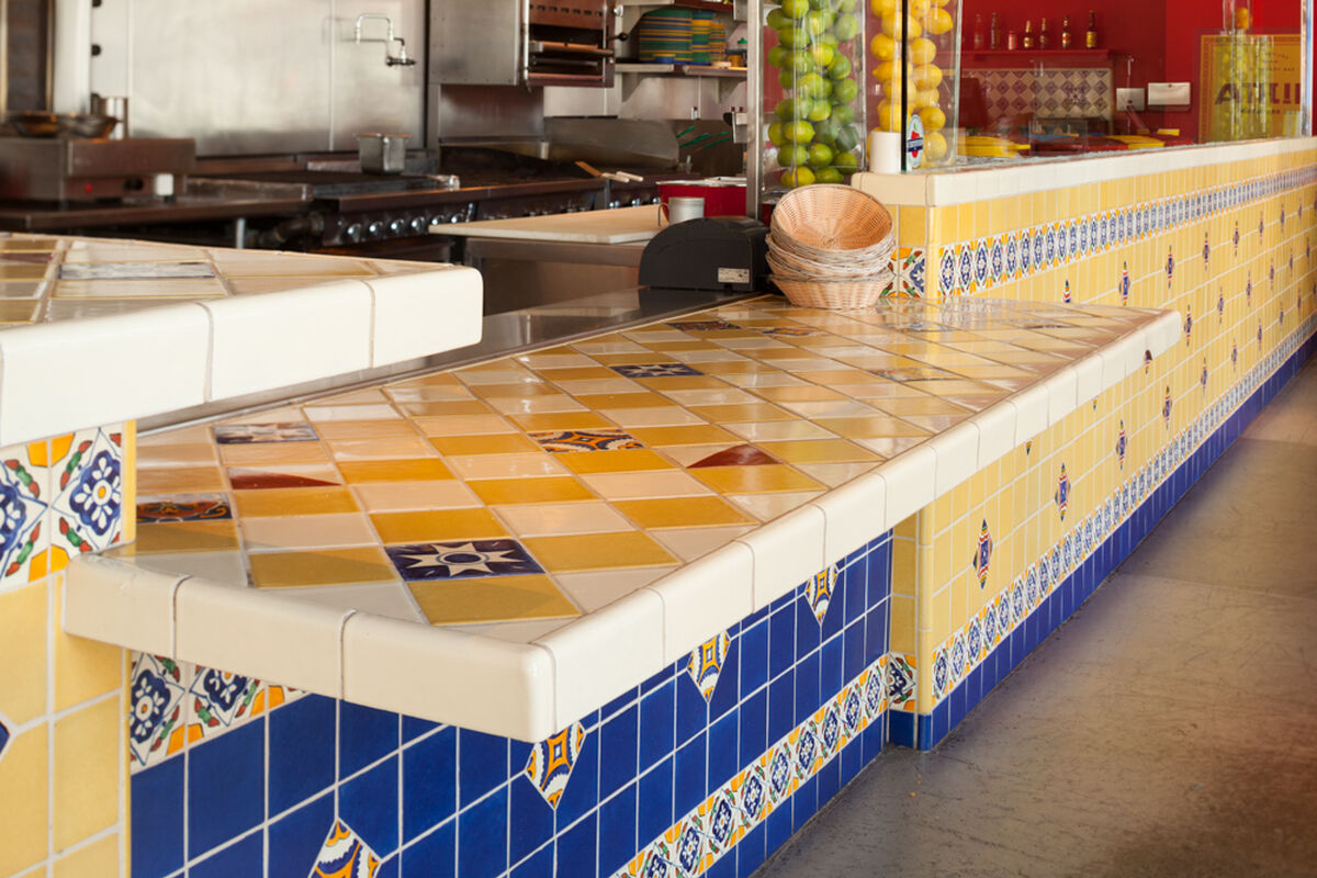 Multi Color Handpainted Restaurant | Fireclay Tile