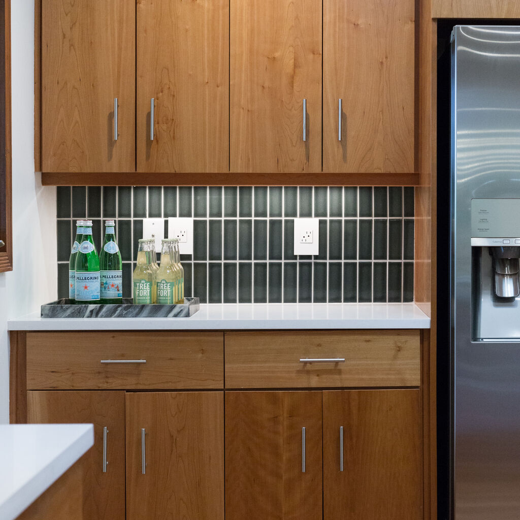 Stacked Tempest Kitchen Backsplash | Fireclay Tile