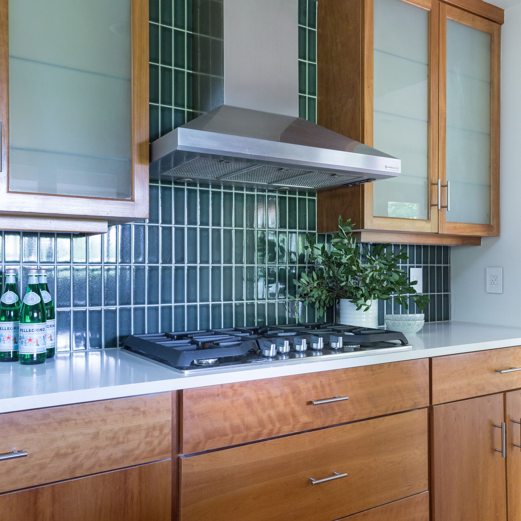 Stacked Tempest Kitchen Backsplash | Fireclay Tile