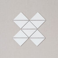 Triangle - On Point Pattern (Original Ceramic Tile) | Fireclay Tile