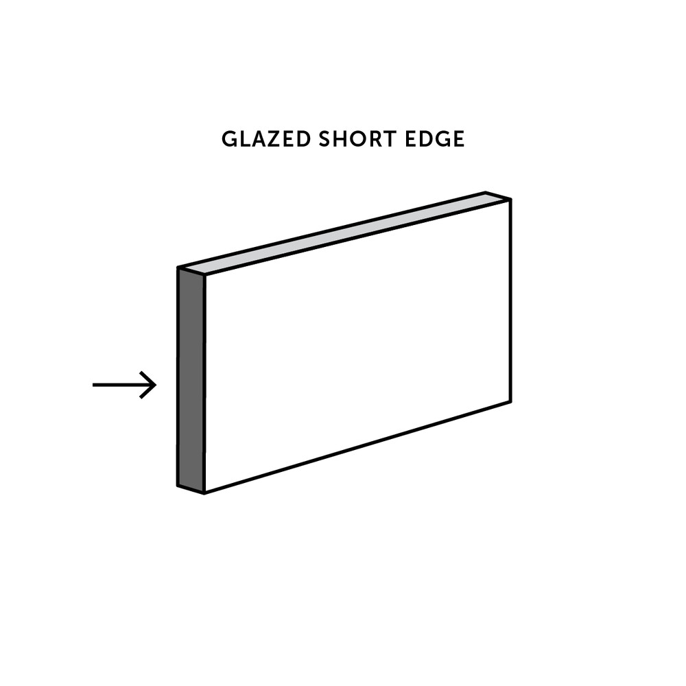 Glazed Edge | Trim | Fireclay Tile