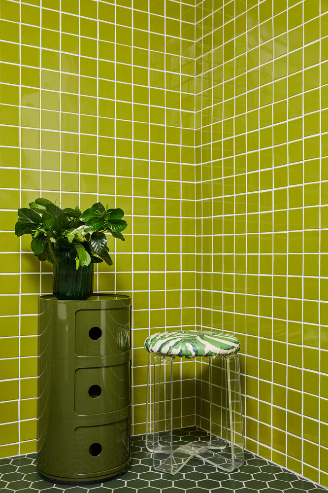 3" Hexagon Sheeted | Tile | Fireclay Tile