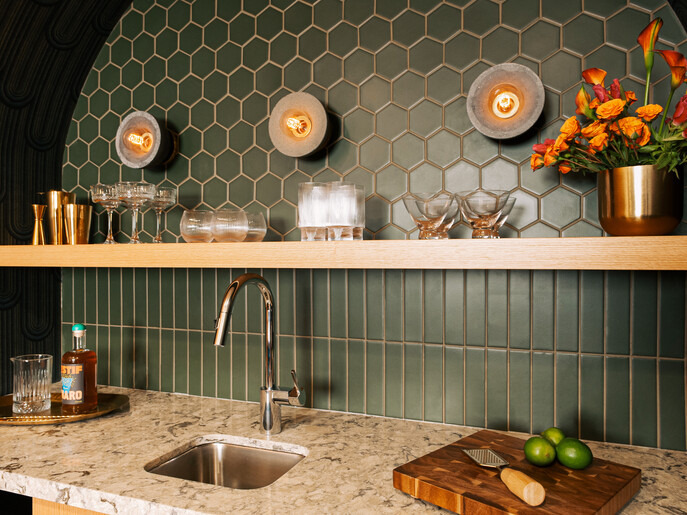 4" Hexagon | Tile | Fireclay Tile