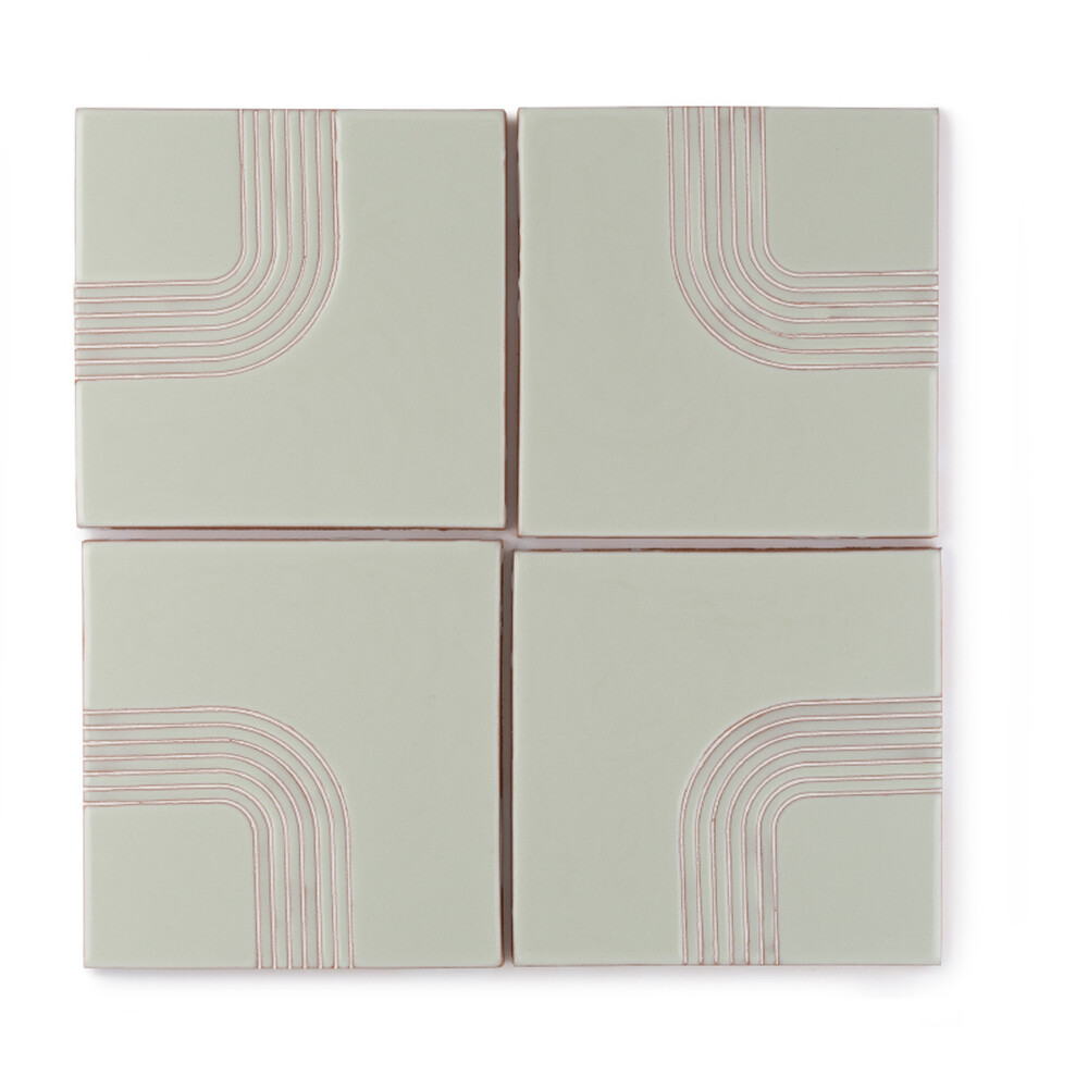 Roundabout 2 | Handpainted | Fireclay Tile