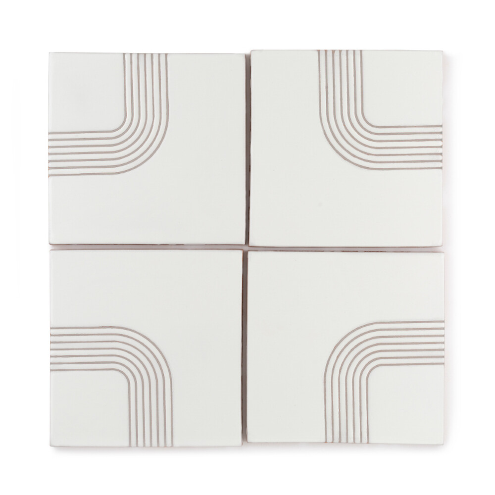 Roundabout 2 | Handpainted | Fireclay Tile