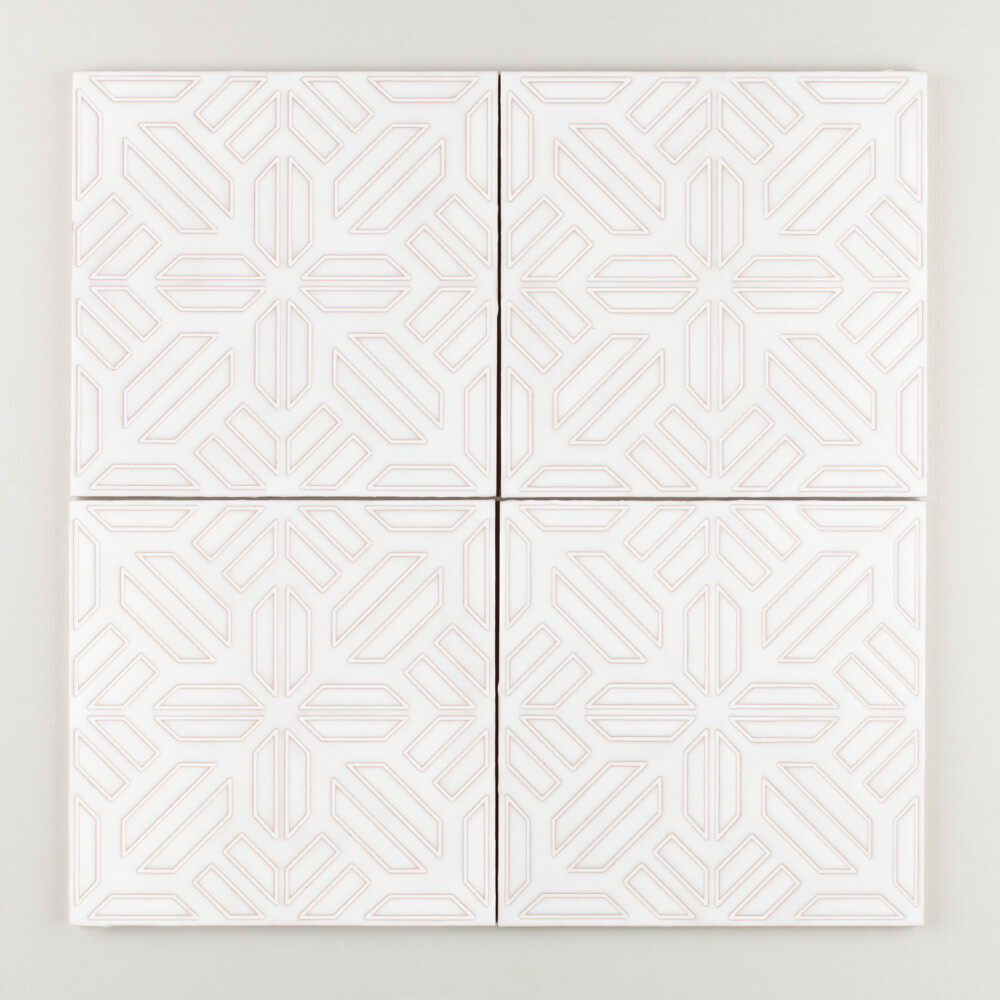 Snow Flower | Fireclay Tile