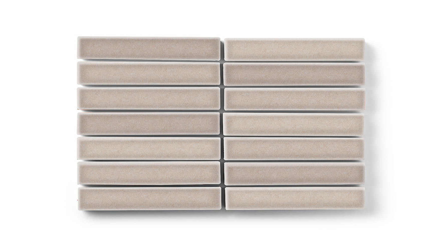 Tile - Mosaic Sheeted - Straight Set (1 x 6) |… | Fireclay Tile