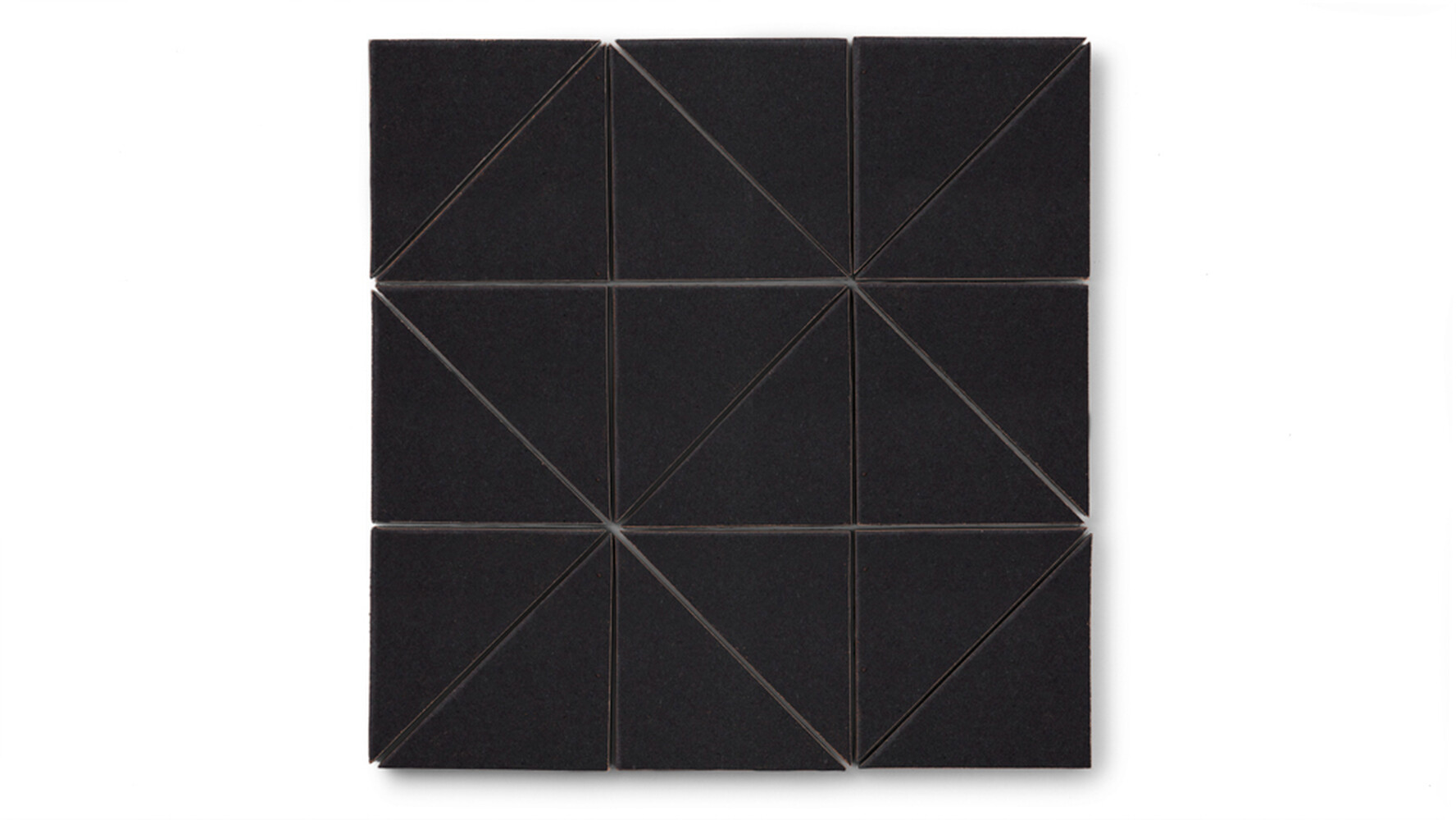 Tile - Triangle (4") | Basalt | Tile | Fireclay Tile