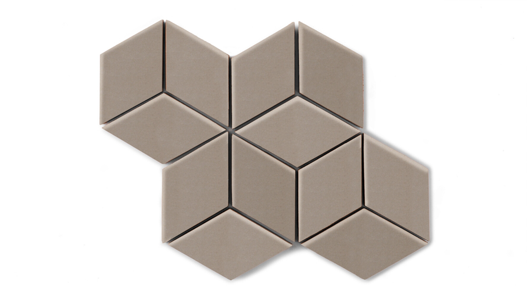 Tile - Field - Small Diamond | Pewter | Tile | Fireclay Tile