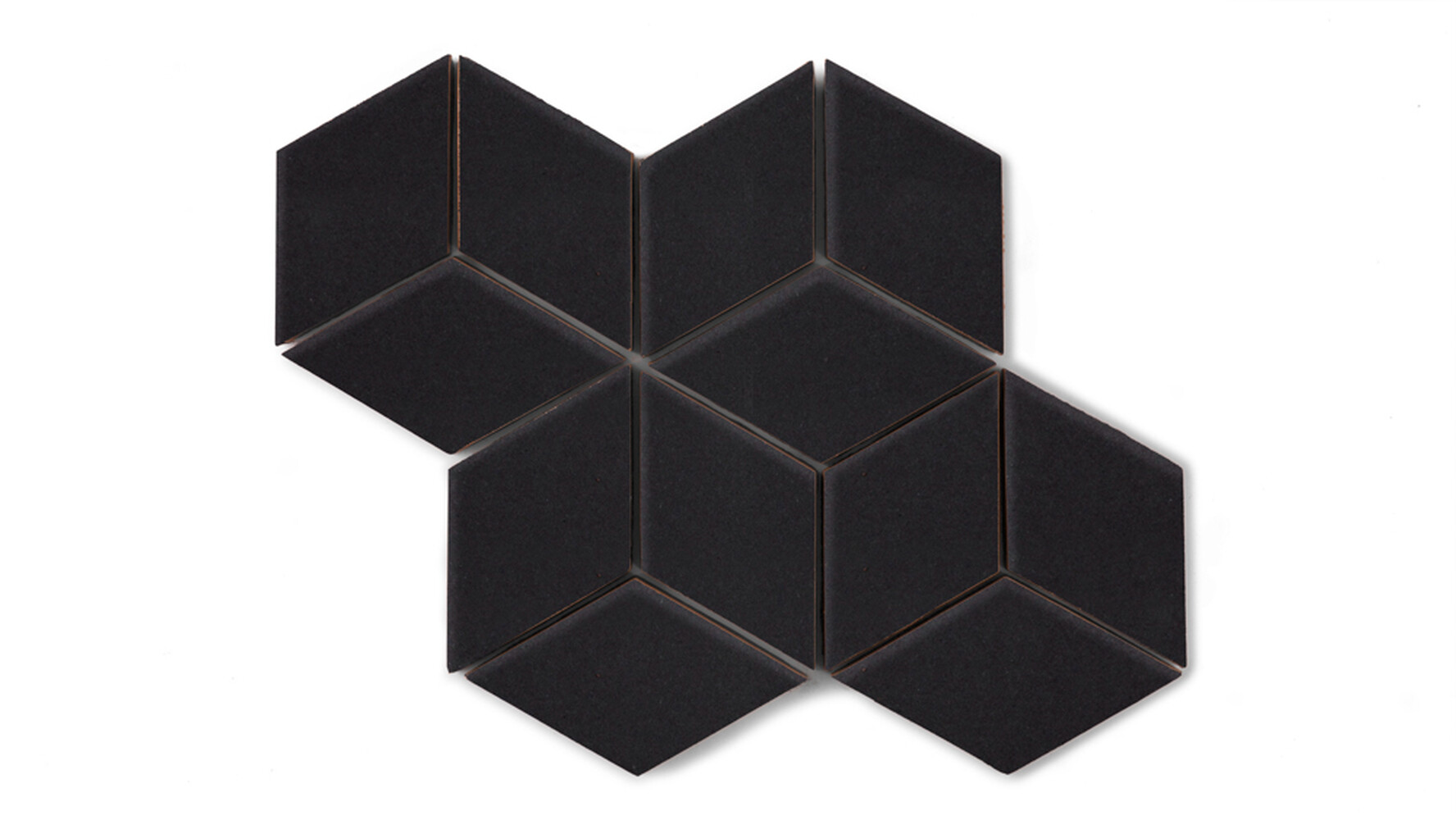 Tile - Field - Small Diamond | Basalt | Tile | Fireclay Tile