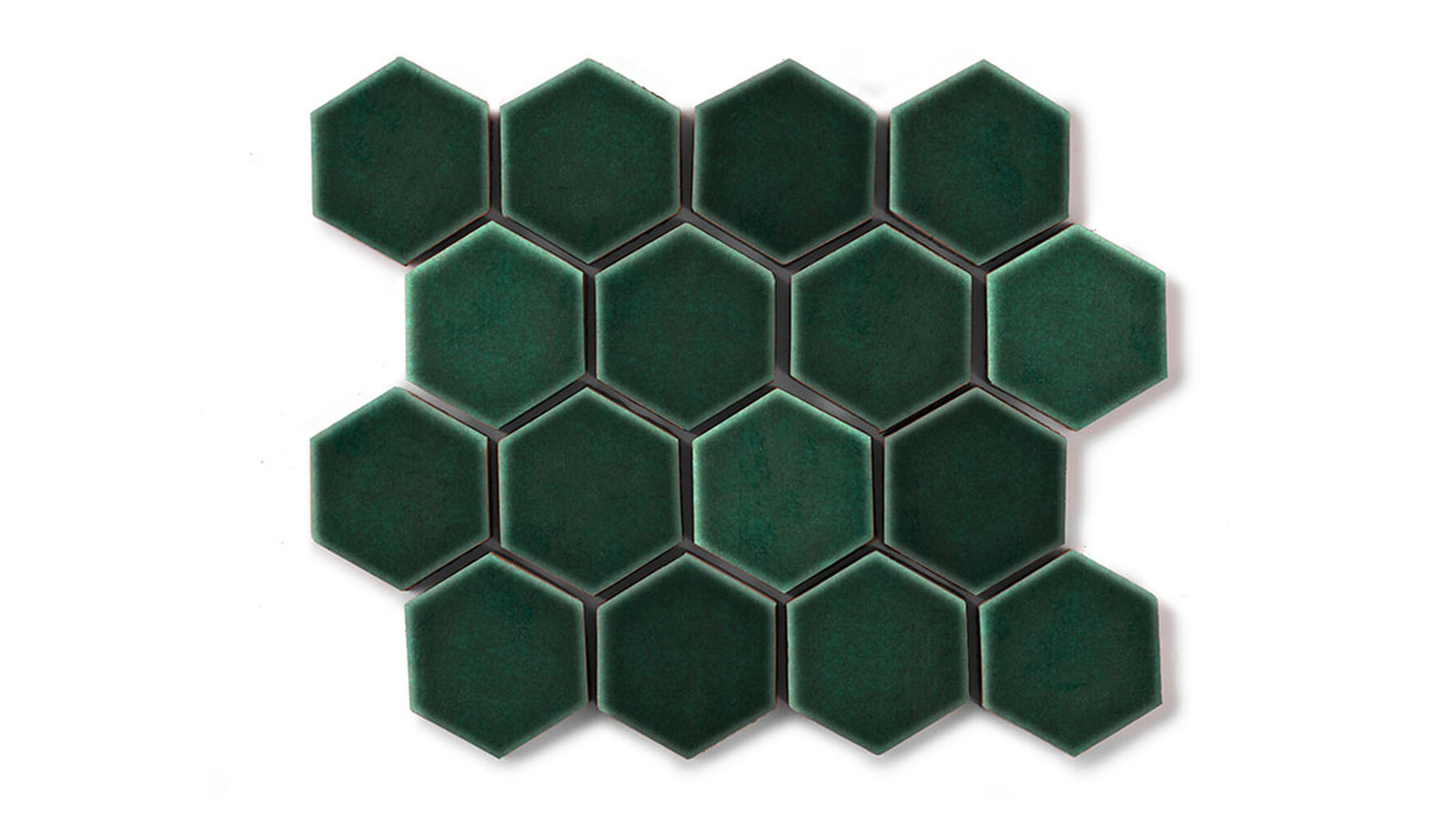 Tile - Hexagon (2") | Evergreen | Tile | Fireclay Tile